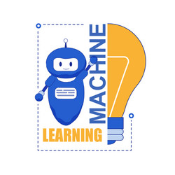 Ai Machine Learning Study Programming Languages Vector Image