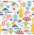 Traditional Japanese Geisha Seamless Pattern Vector By Jmcreation