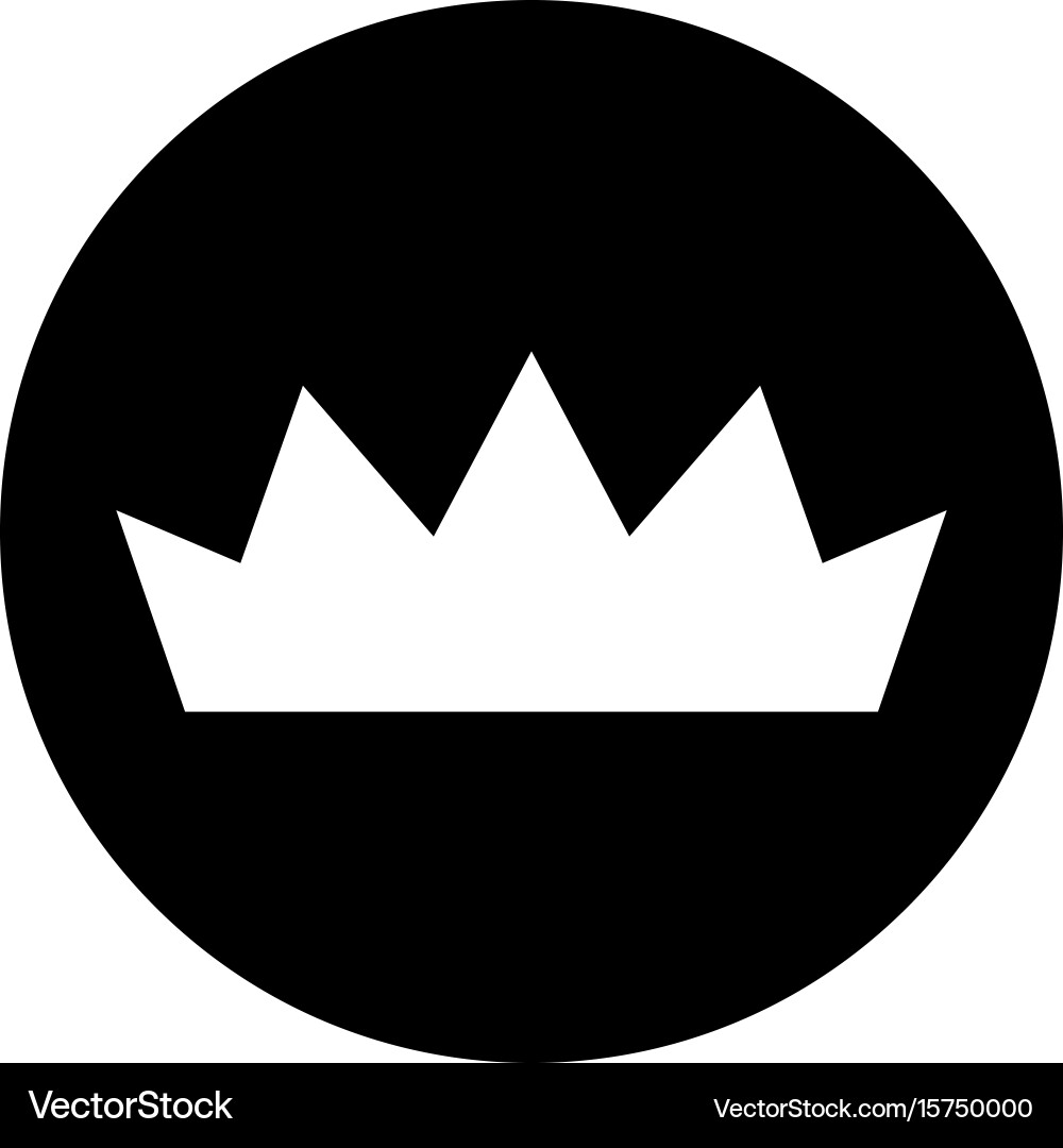 Royal crown icon Royalty Free Vector Image - VectorStock
