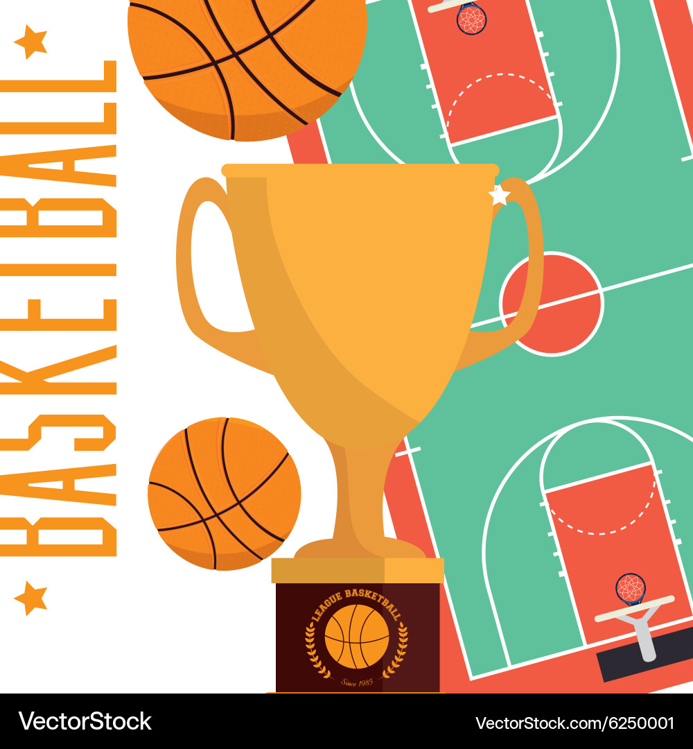 Basketball sport Royalty Free Vector Image - VectorStock