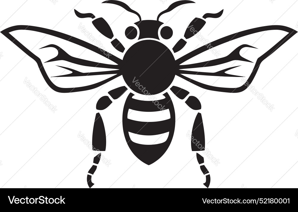 Buzzing brilliance hornet mascot design unveiled – Royalty-Free Vector ...