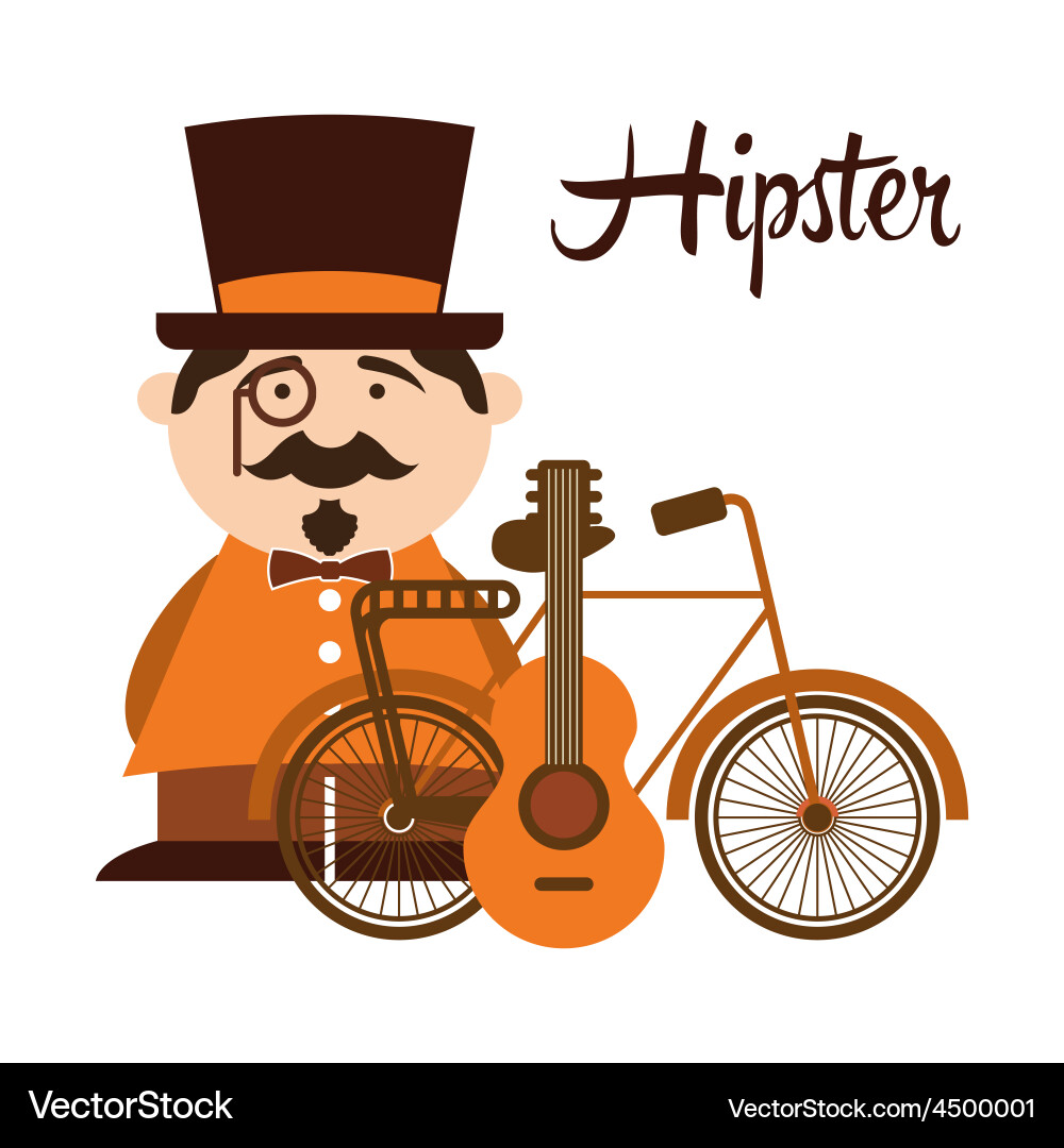 Hipster style Royalty Free Vector Image - VectorStock