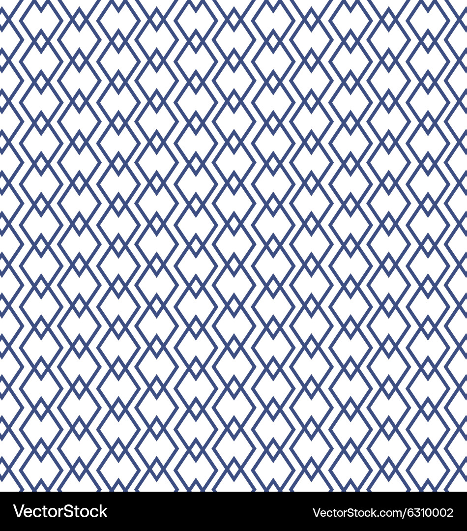 Blue geometric rhombus patterns Royalty Free Vector Image