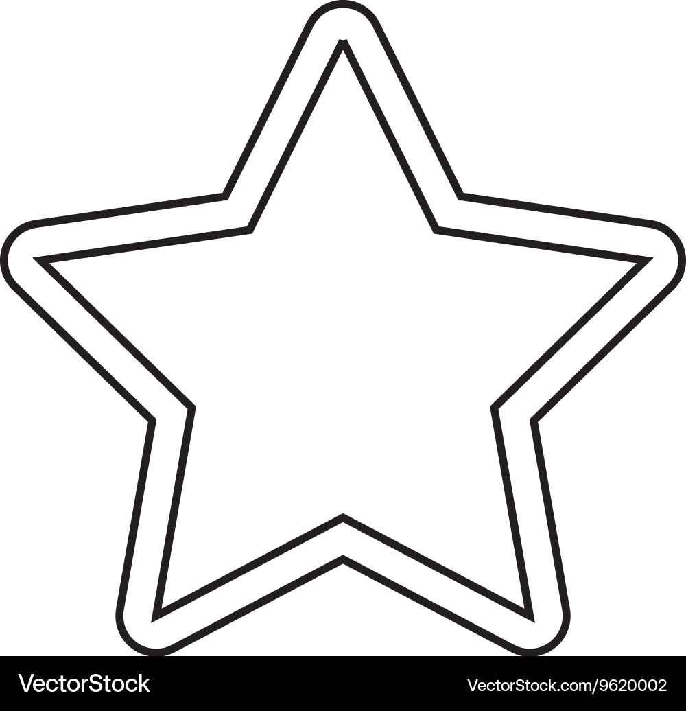 Star isolated icon design Royalty Free Vector Image