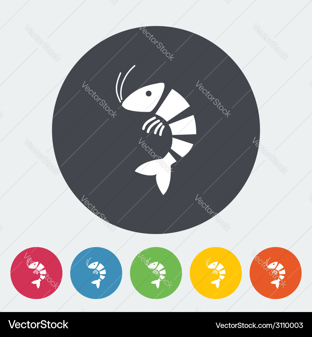 Shrimp Royalty Free Vector Image - VectorStock