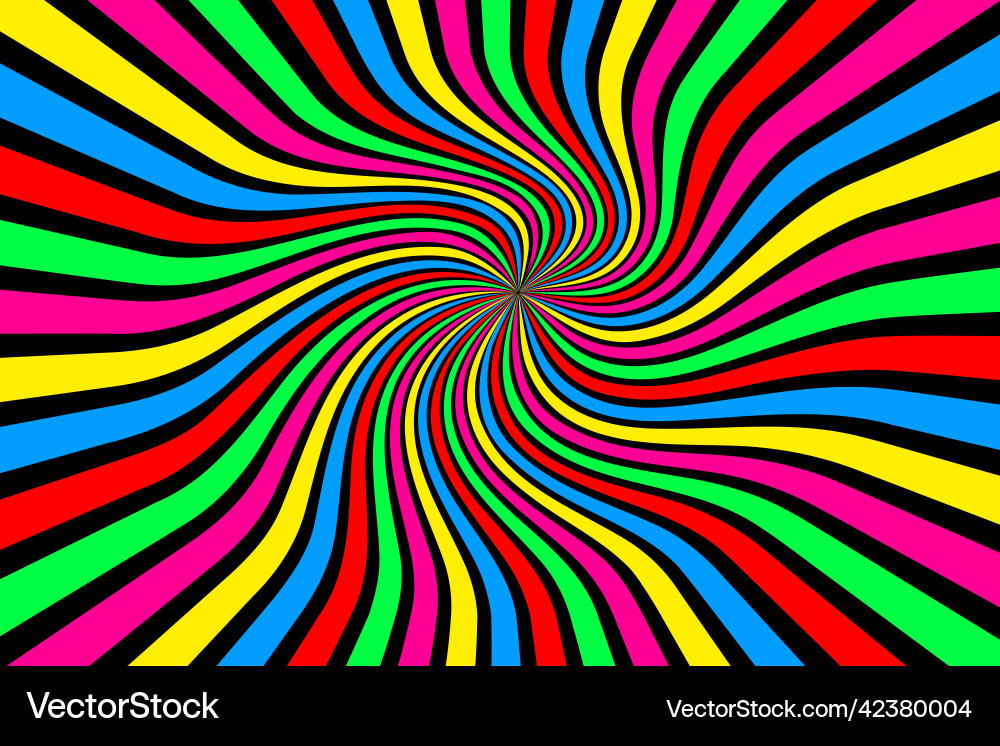 Abstract colorful striped background motion Vector Image