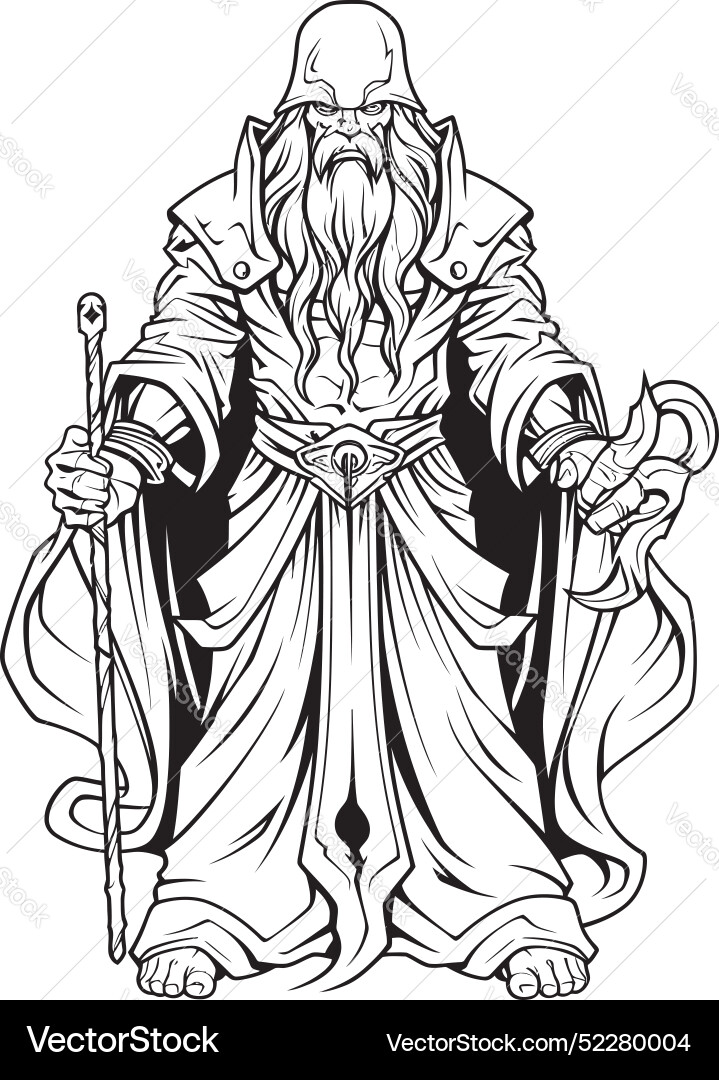 Avarices conjuration logo design of greed Vector Image