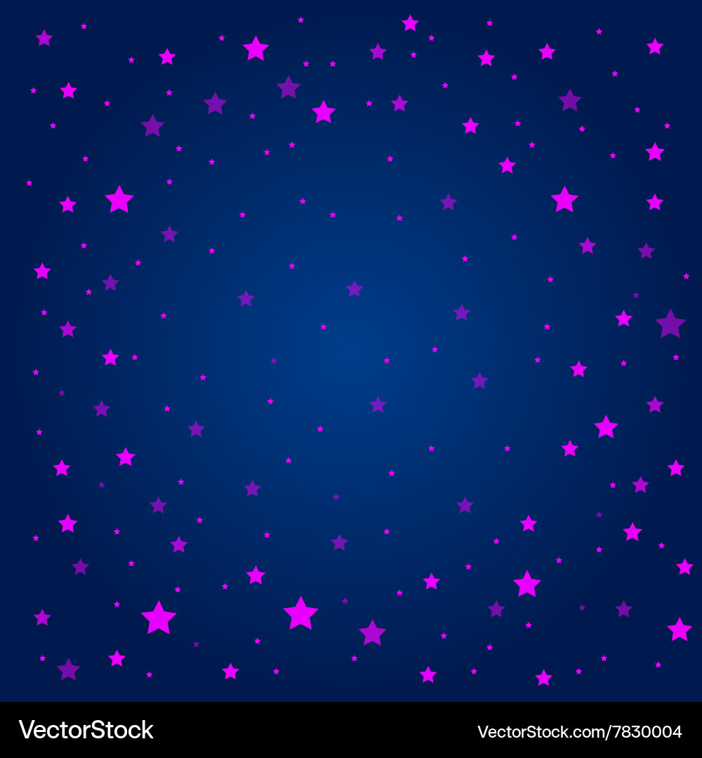 Background starry night sky eps 10 Royalty Free Vector Image