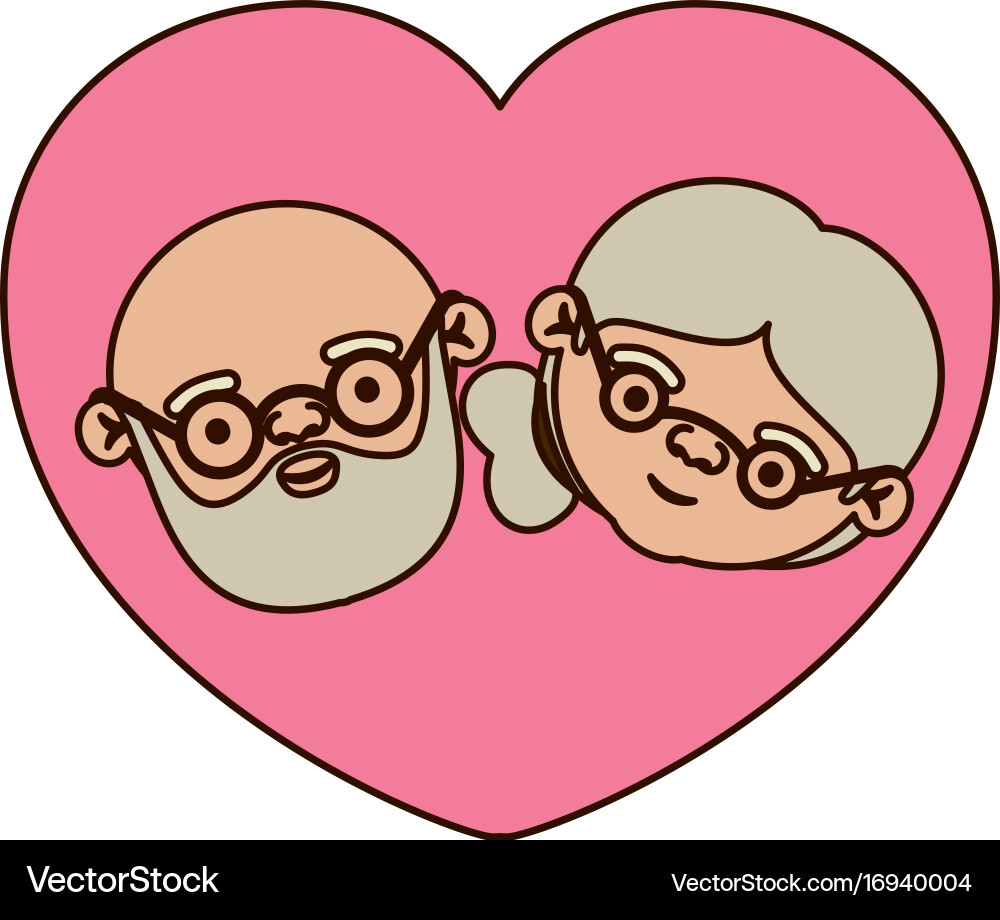 Color pink heart shape greeting card Royalty Free Vector