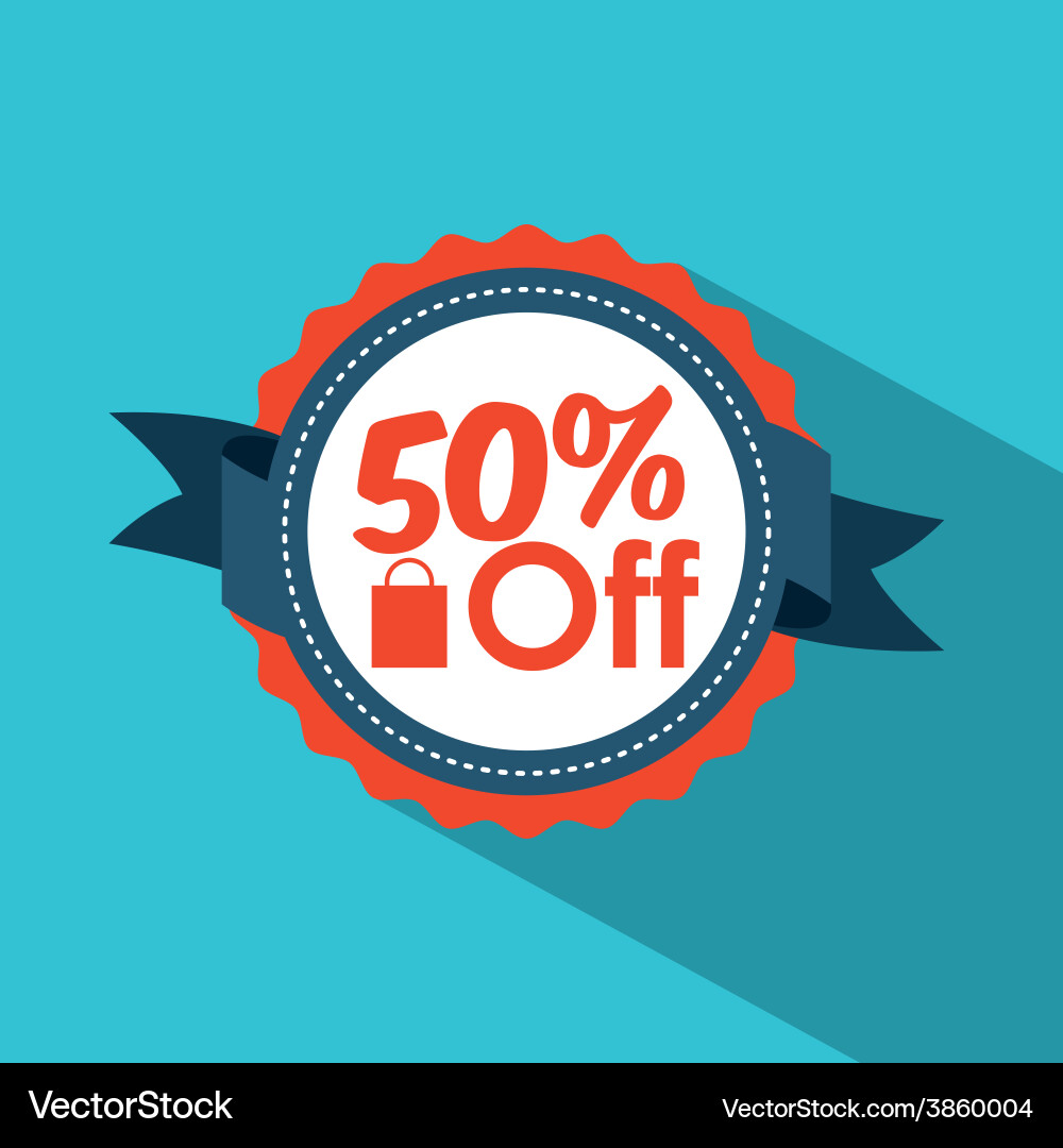 Commercial tag Royalty Free Vector Image - VectorStock