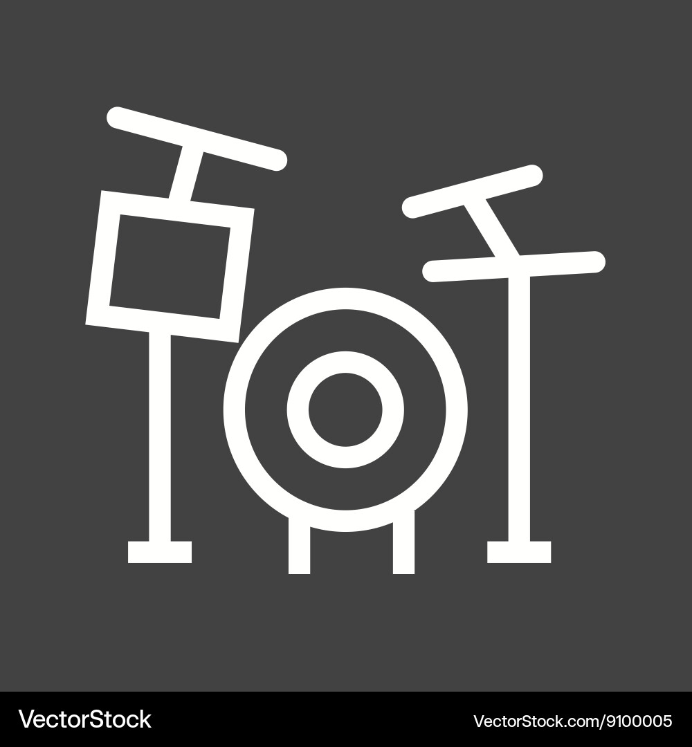 Drums Royalty Free Vector Image - VectorStock