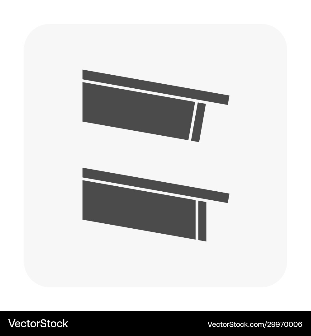 Roof eave icon Royalty Free Vector Image - VectorStock