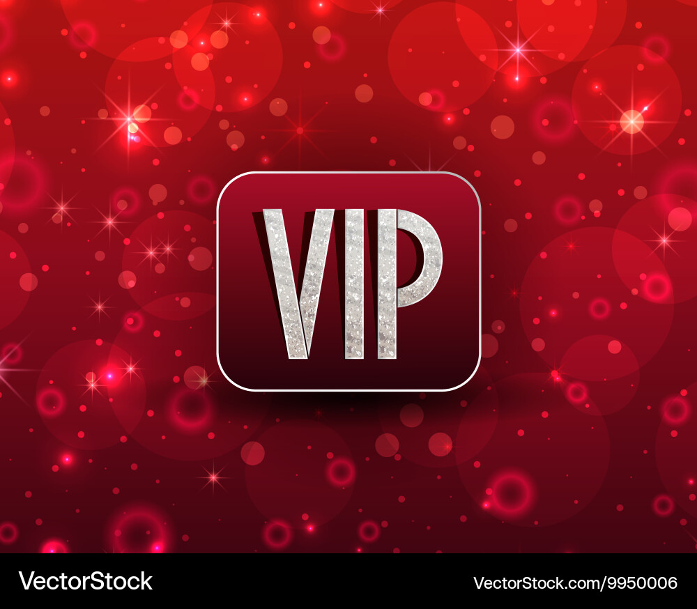 Text vip Royalty Free Vector Image - VectorStock