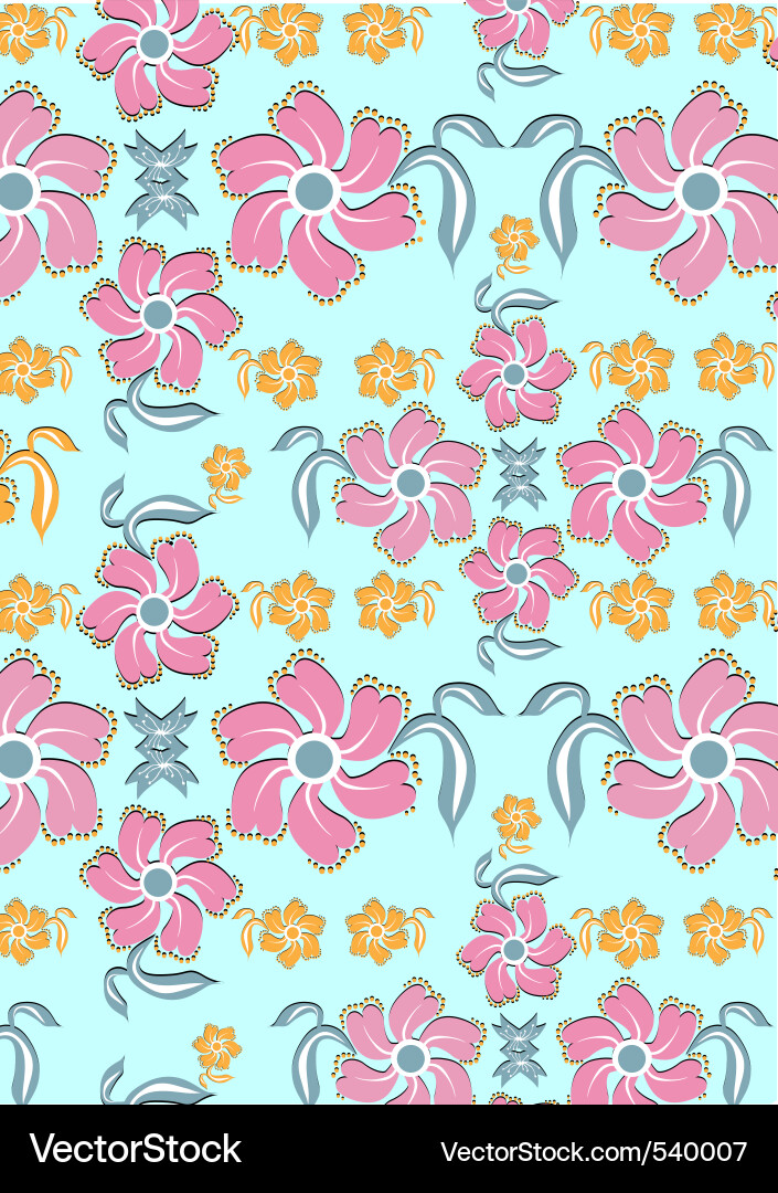 Floral abstract Royalty Free Vector Image - VectorStock