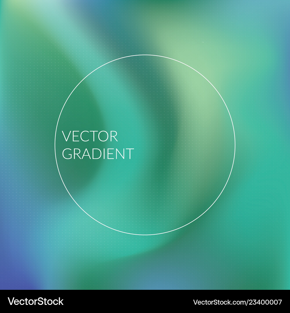 Green and blue gradient background Royalty Free Vector Image
