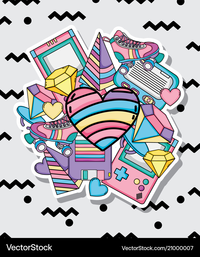 Pop Art Cartoons Lizenzfreies Vektorbild - VectorStock