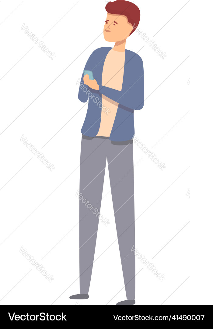 Smiling kid icon cartoon problem fight Royalty Free Vector