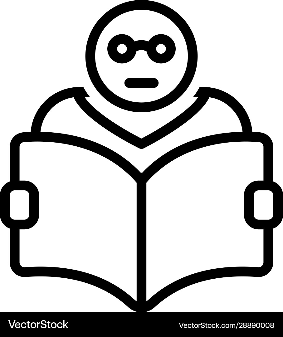 Reader Royalty Free Vector Image - VectorStock