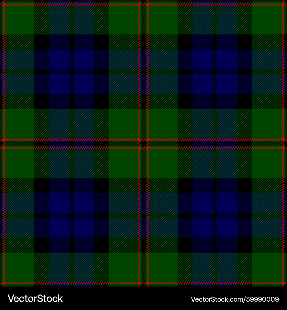 Dundas modern tartan plaid pattern Royalty Free Vector Image