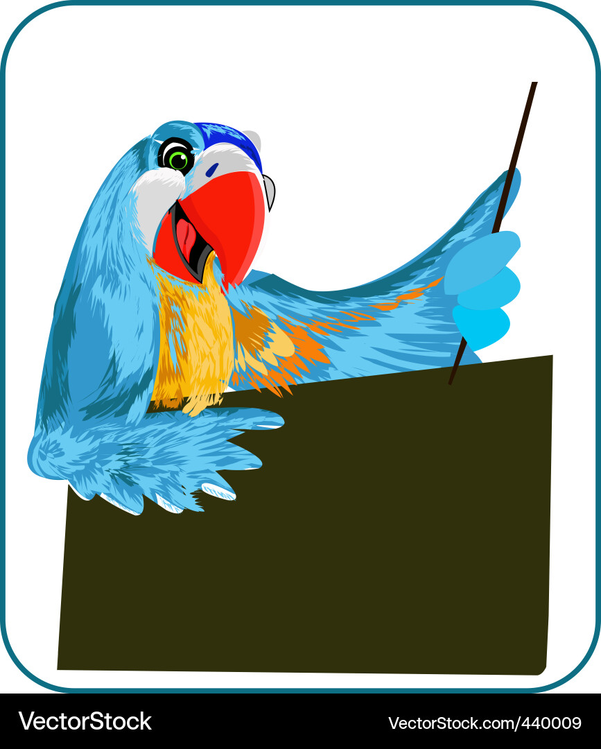 Parrot Royalty Free Vector Image - VectorStock