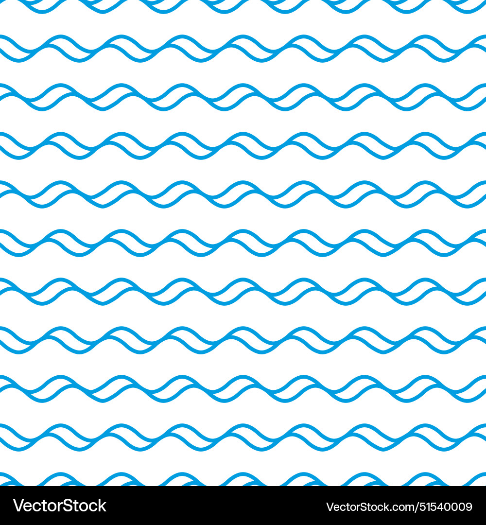 Seamless wave texture Royalty Free Vector Image