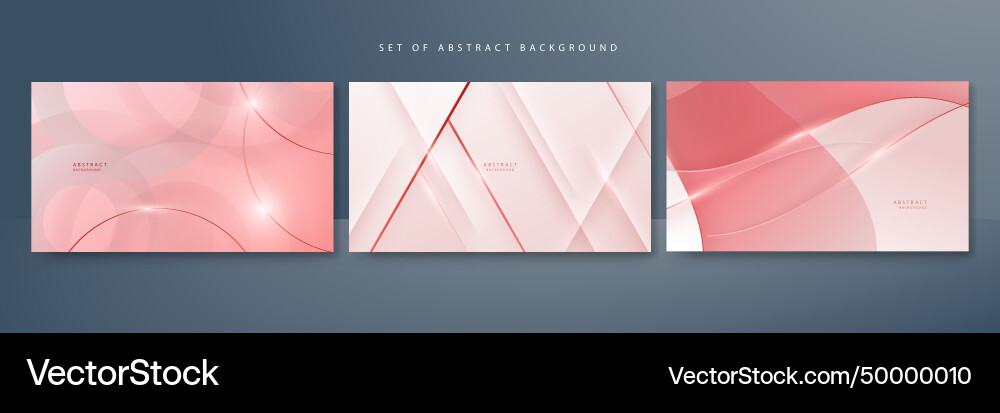 Abstract light pink background with lines Vector Image