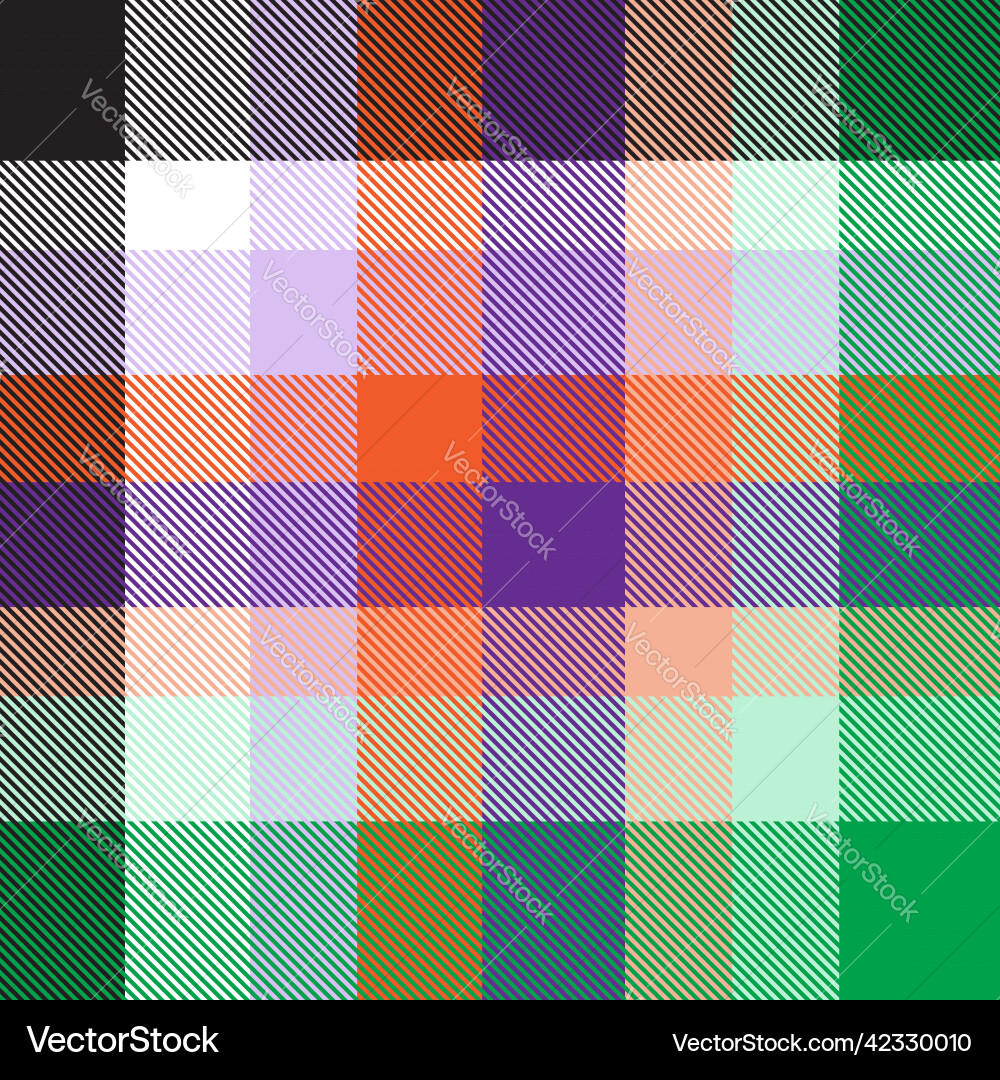 Customisable plaid tartan seamless design template