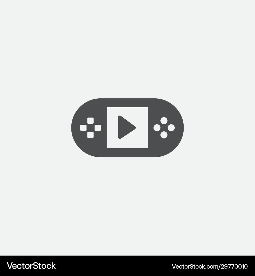 Gamepad icon Royalty Free Vector Image - VectorStock
