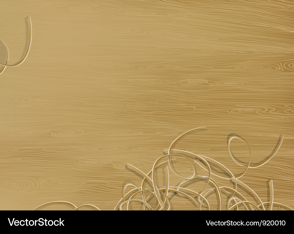 Wood Shavings Texture Royalty Free Vector Image