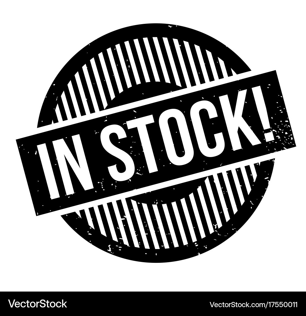 In stock rubber stamp Royalty Free Vector Image