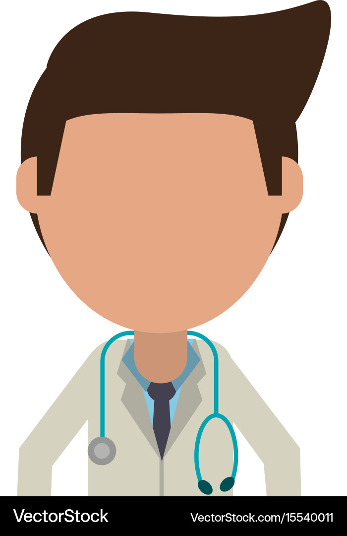 Medical doctor profession help Royalty Free Vector Image