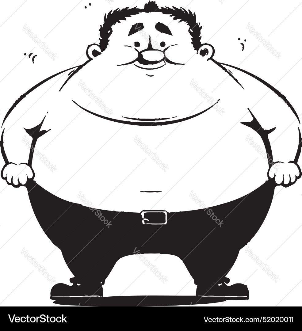 Round render graphic badge stout symbol black Vector Image