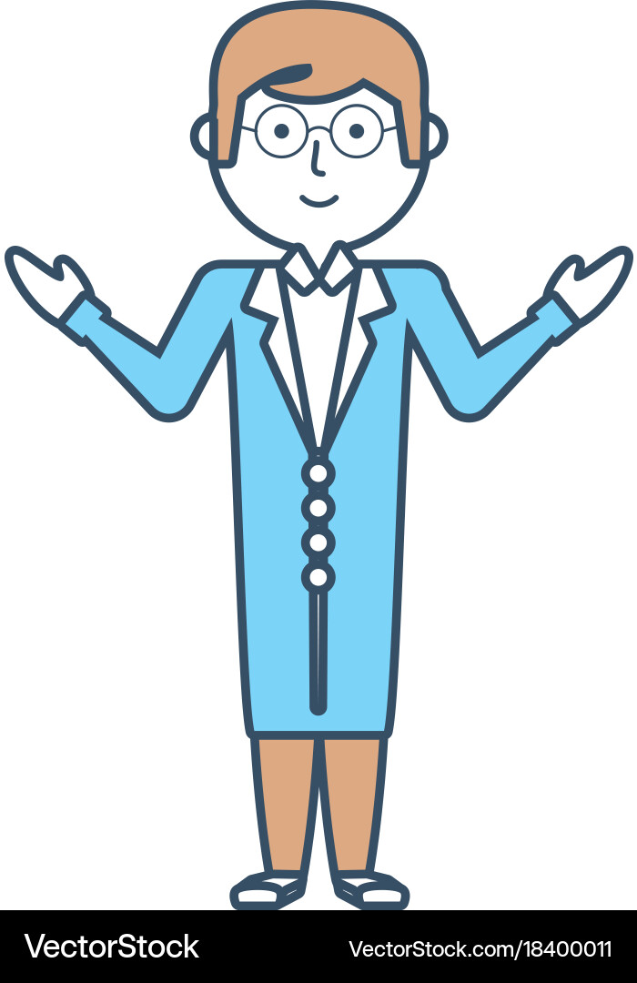 Teacher man Royalty Free Vector Image - VectorStock