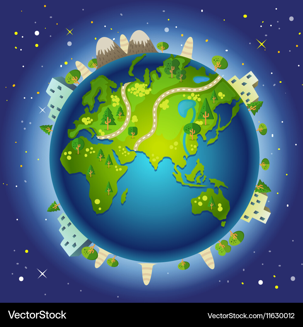 Earth Royalty Free Vector Image - VectorStock