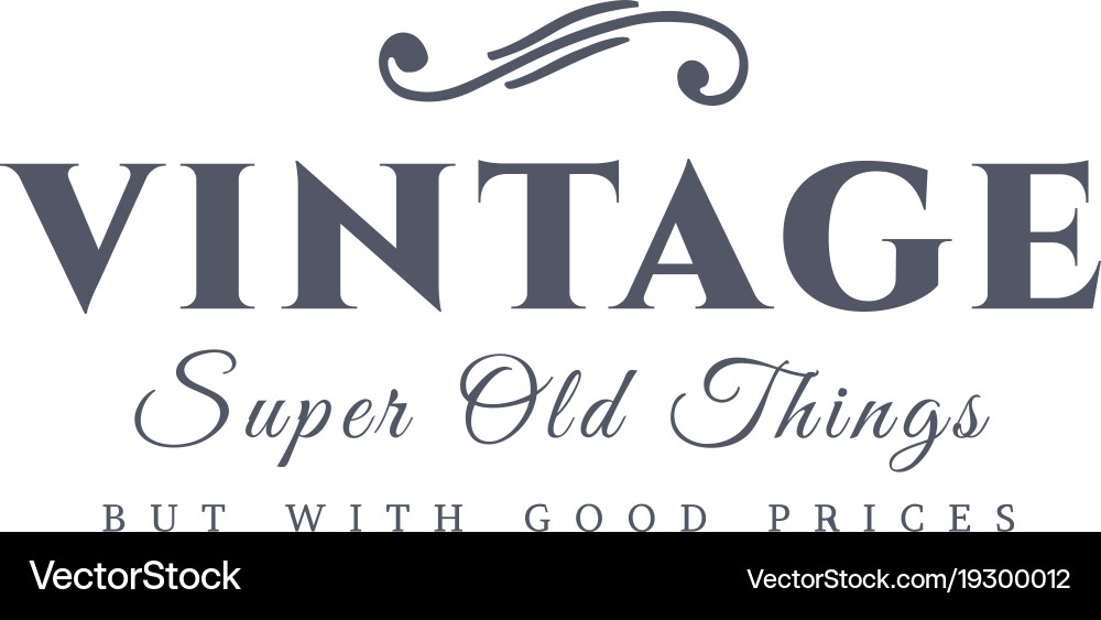 Flourish logo Royalty Free Vector Image - VectorStock