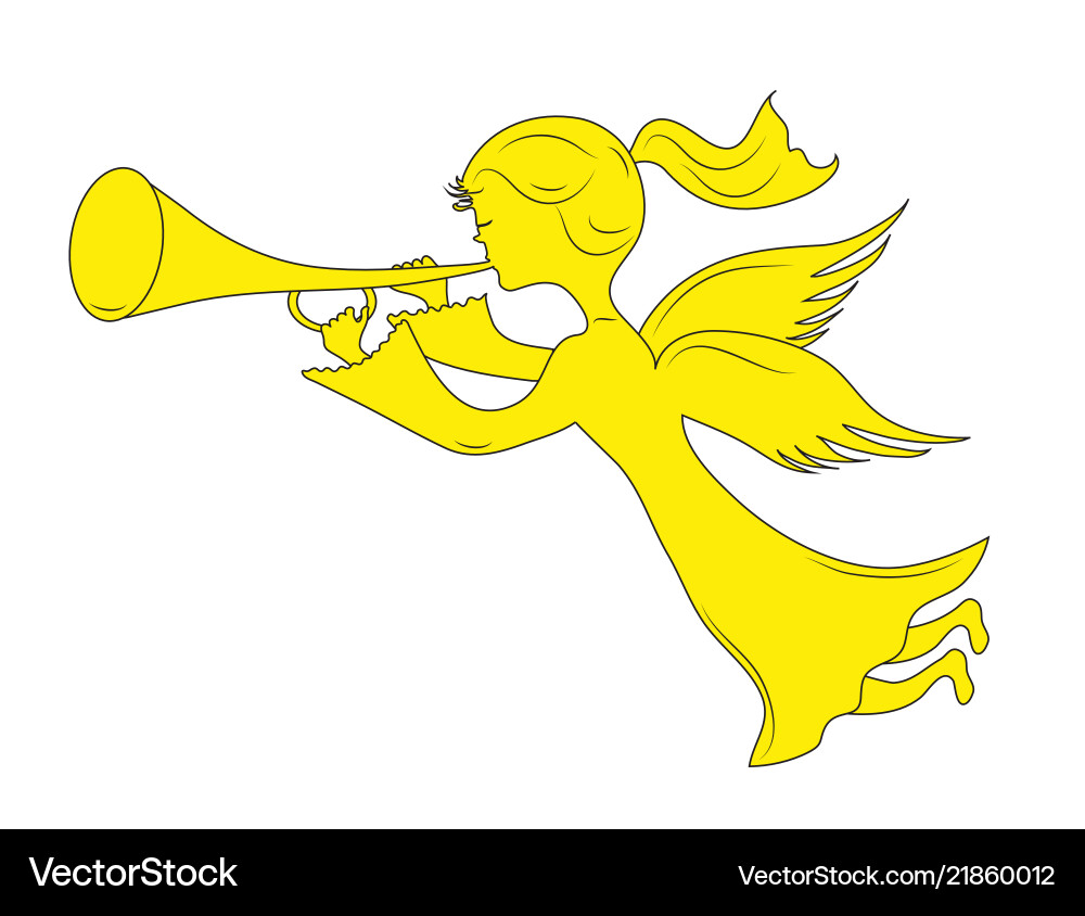 Small angel Royalty Free Vector Image - VectorStock