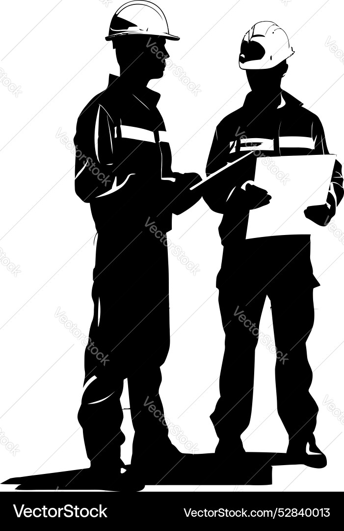 Architectural associates blueprint duo icon Vector Image