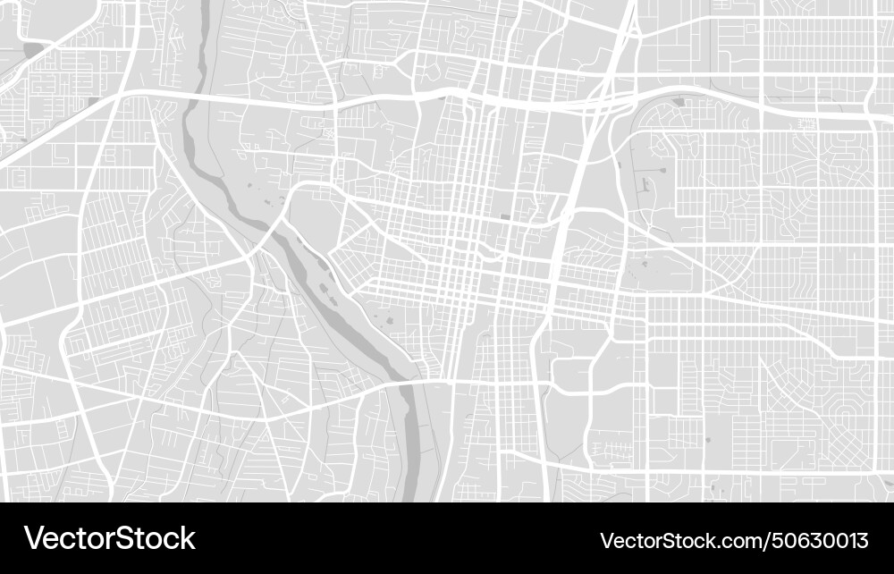 Background albuquerque map usa white and light Vector Image
