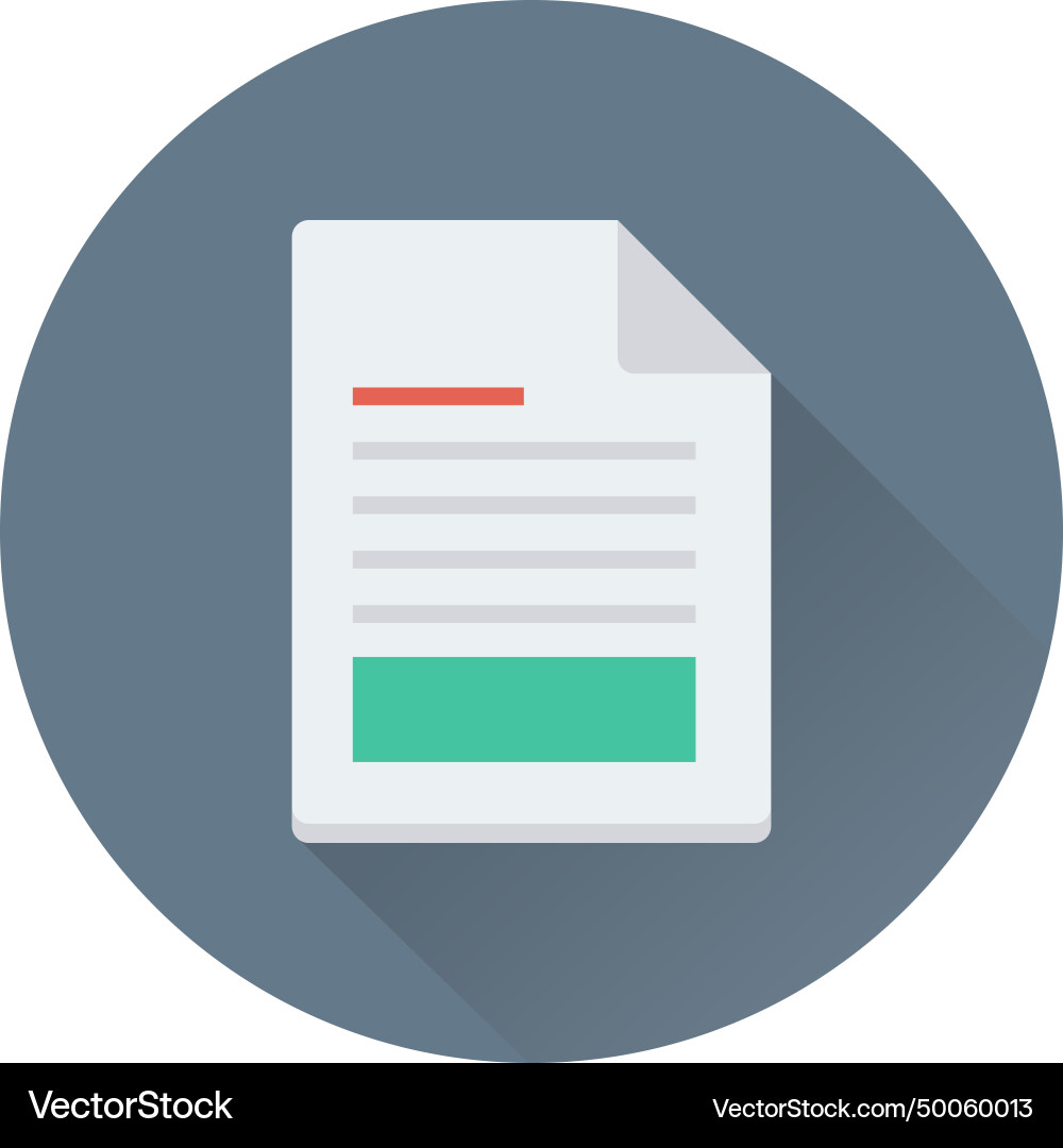 Document icon Royalty Free Vector Image - VectorStock