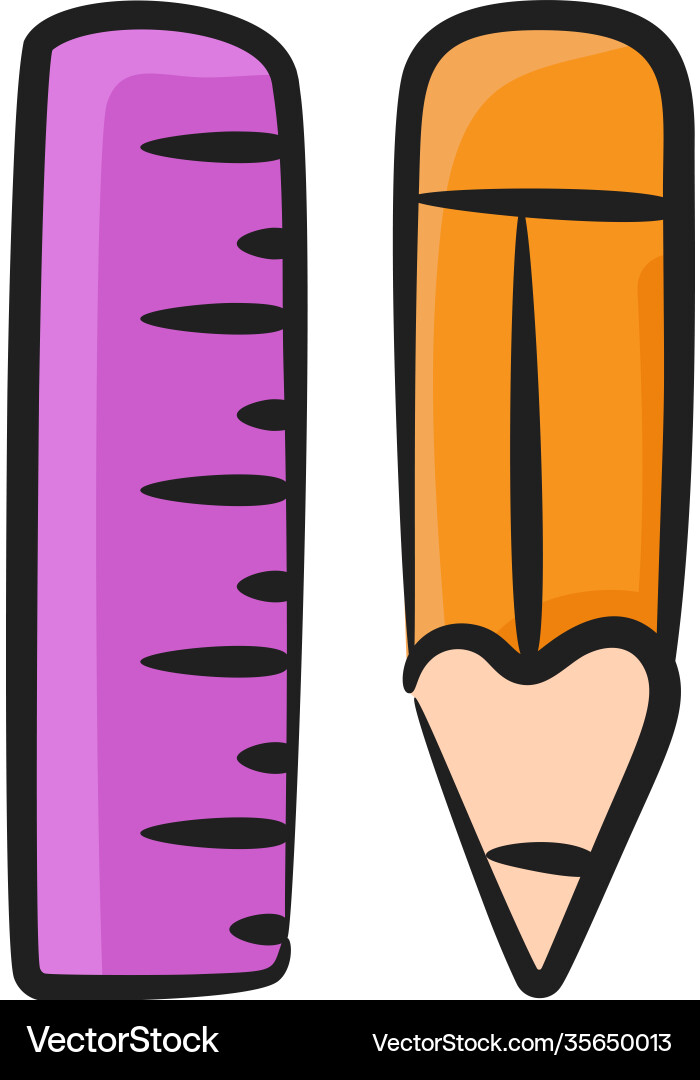 Geometry tools Royalty Free Vector Image - VectorStock