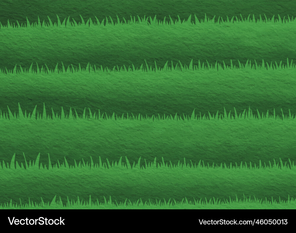 Green grass meadow landscape background Royalty Free Vector