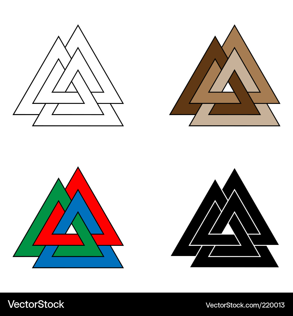 Impossible objects Royalty Free Vector Image - VectorStock