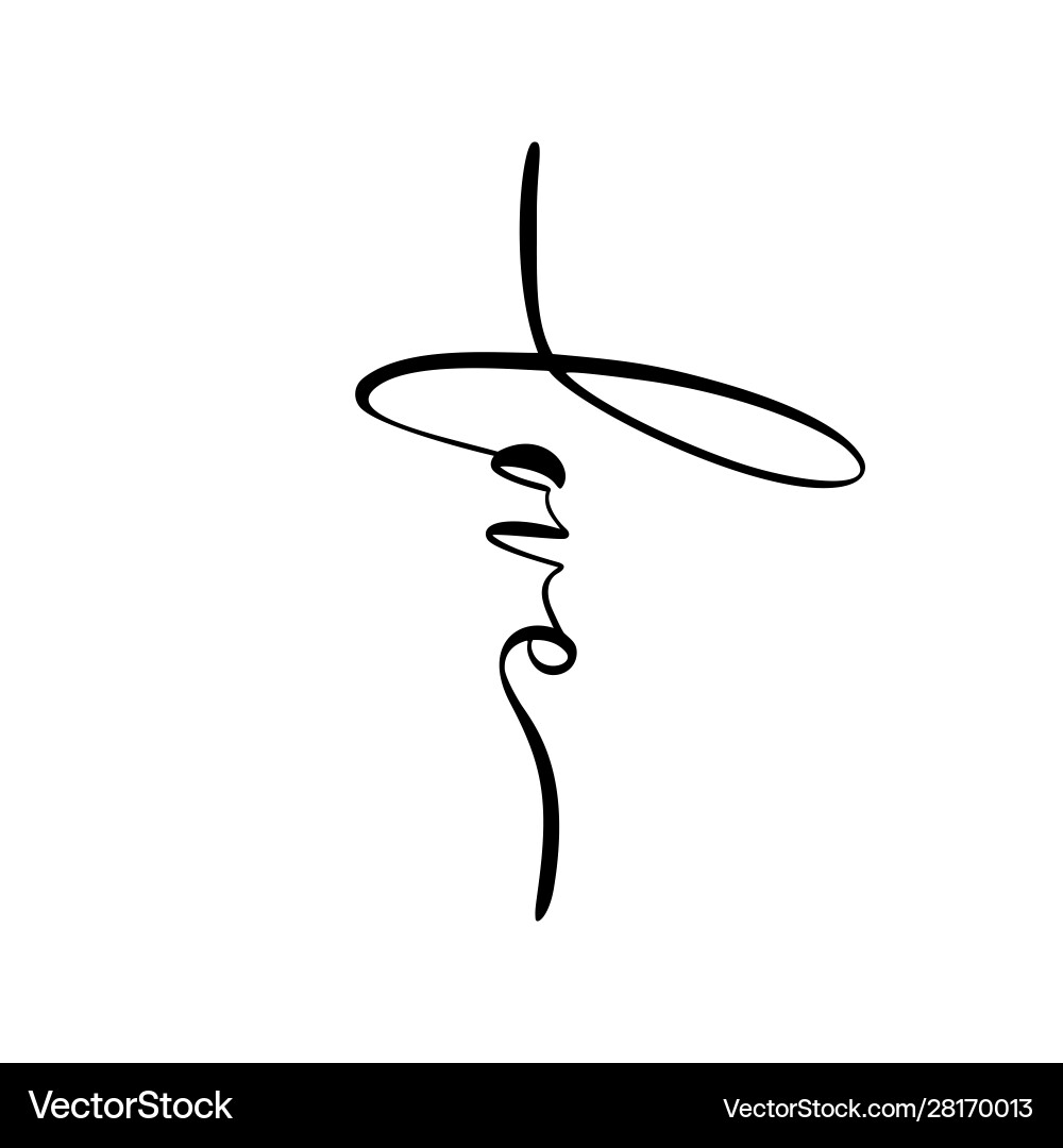 Love hand written calligraphy lettering Royalty Free Vector