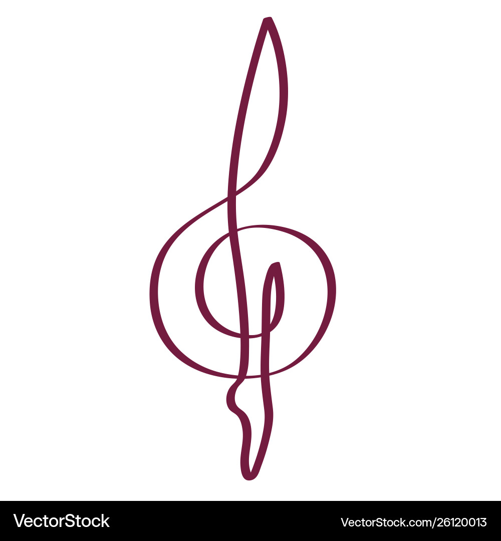 Music and ballet symbol Royalty Free Vector Image