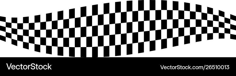 Racing flag design template race Royalty Free Vector Image