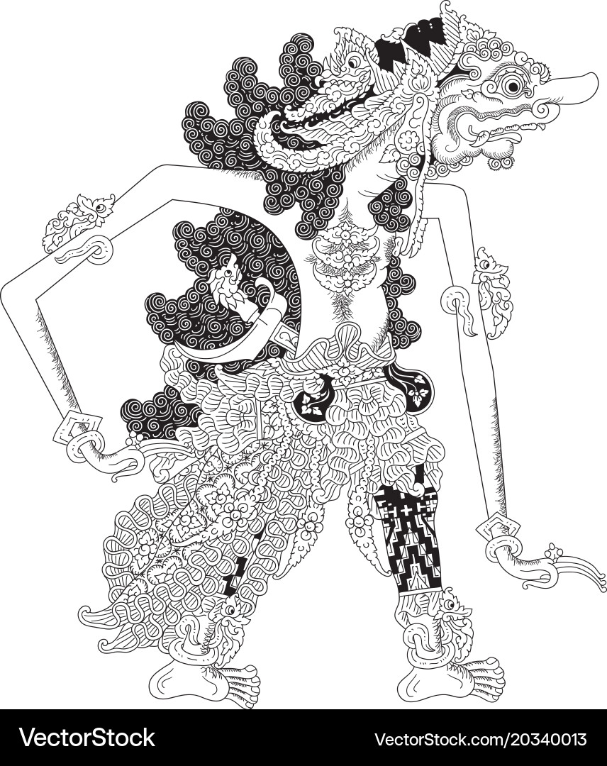 Rajamala Royalty Free Vector Image - VectorStock