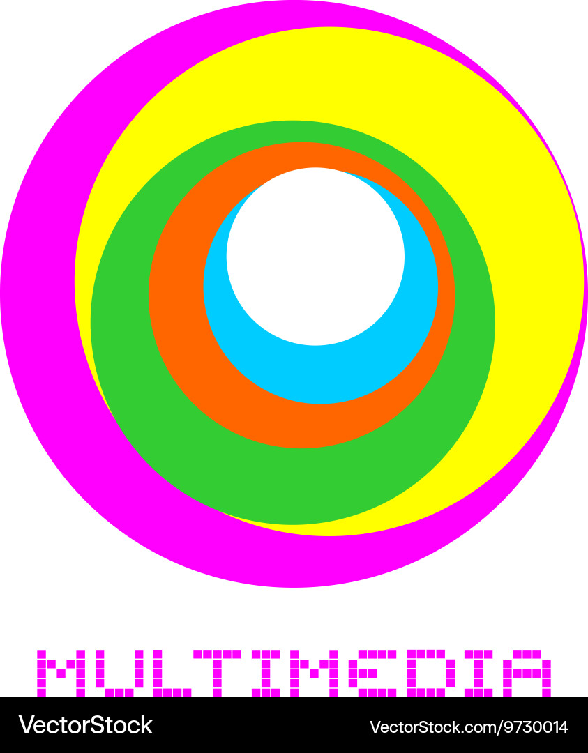 Multimedia symbol Royalty Free Vector Image - VectorStock