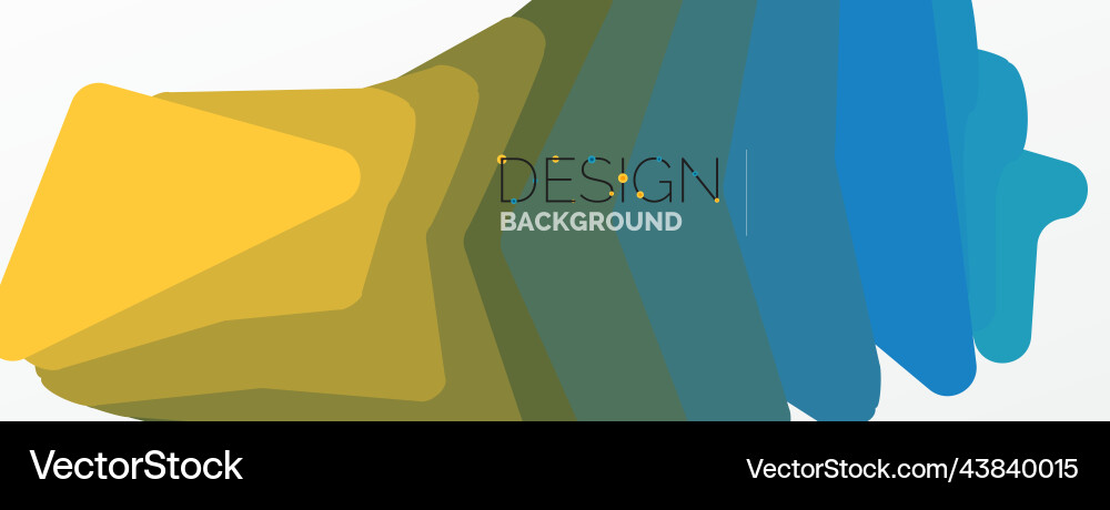 Background creative geometric shapes composition Vector Image