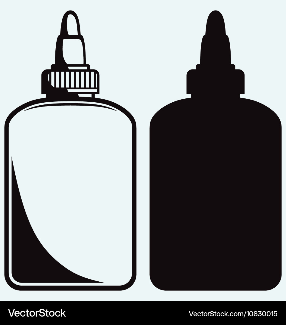 Glue icon set Royalty Free Vector Image - VectorStock