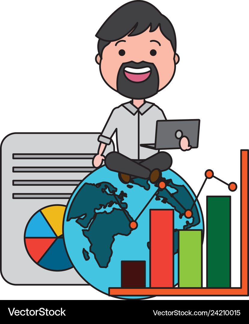 People big data Royalty Free Vector Image - VectorStock